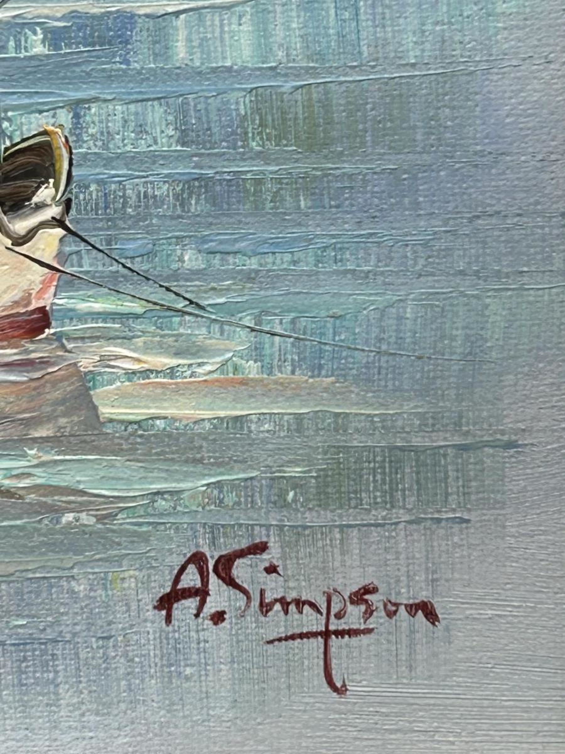 A. Simpson | Boat Landscape | MutualArt