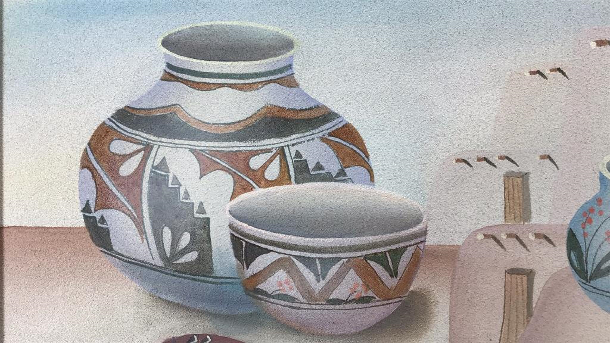 Myung “Mario” Jung | Native American Signed Myung Mario Jung Sand Art ...