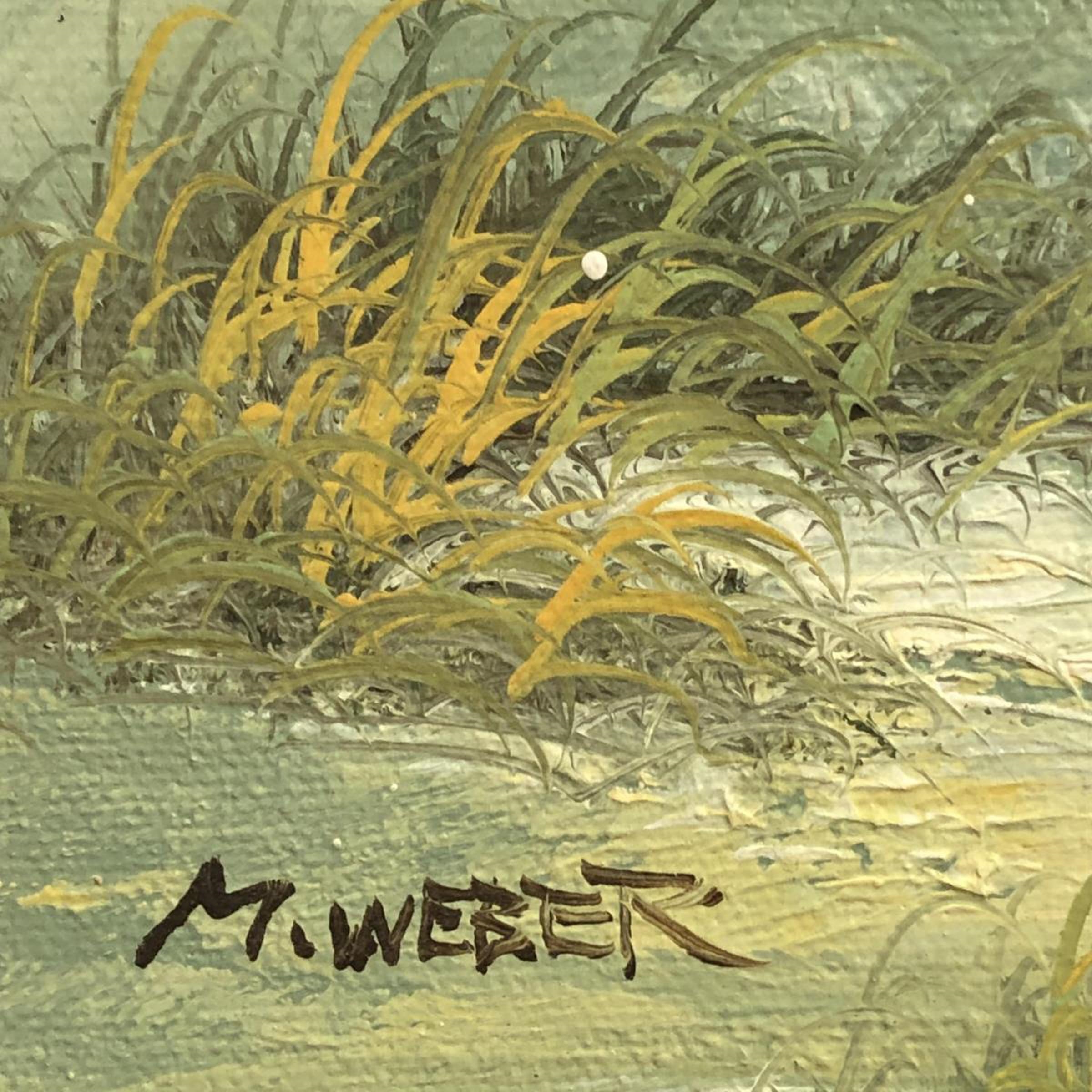 M. Weber | Signed M. Weber Landscape Oil on Canvas | MutualArt