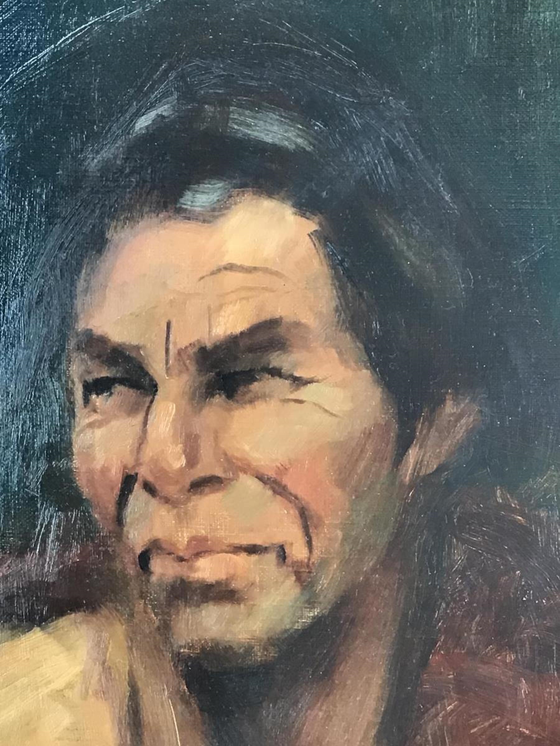 William Frederick Foster | Charles La Monk Indian Portrait Oil Painting ...