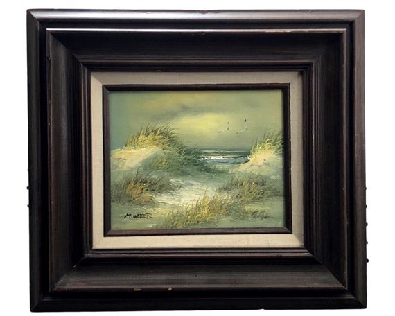 M. Weber | Signed M. Weber Landscape Oil on Canvas | MutualArt
