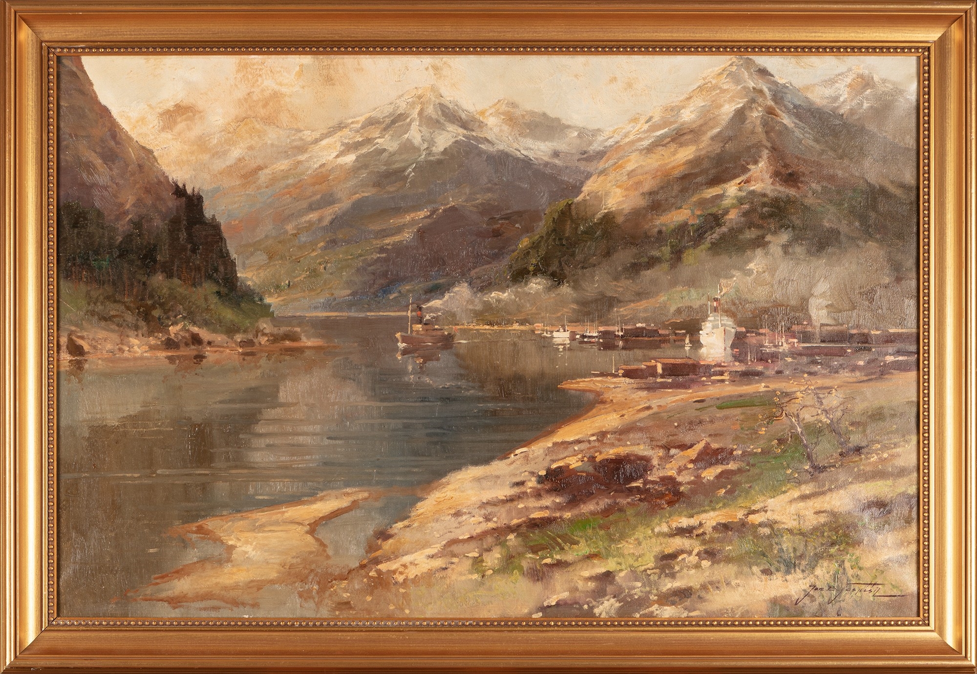 Jan Pospisil | Fjord Landscape | MutualArt