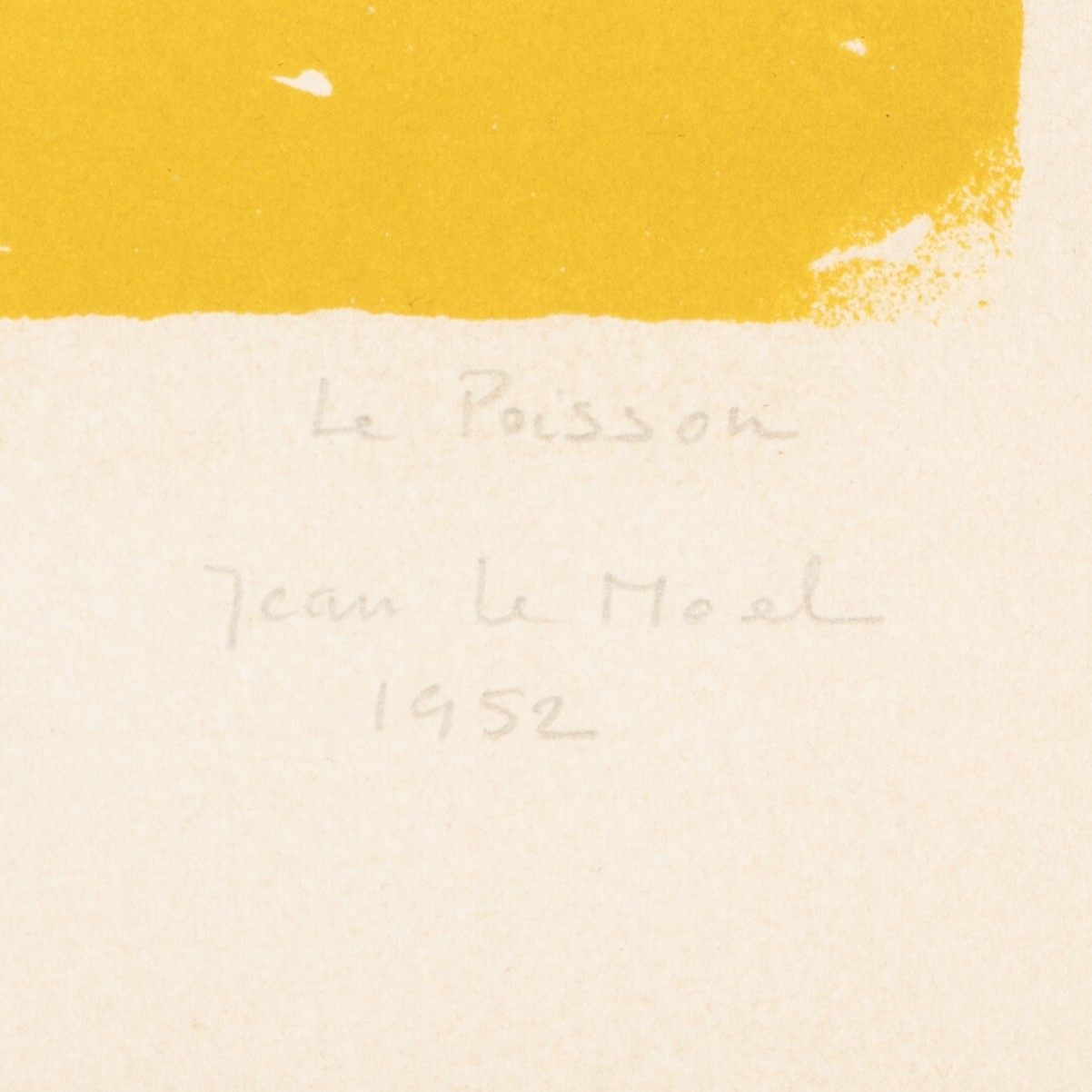 Jean Le Moal | Le Poison (1952) | MutualArt