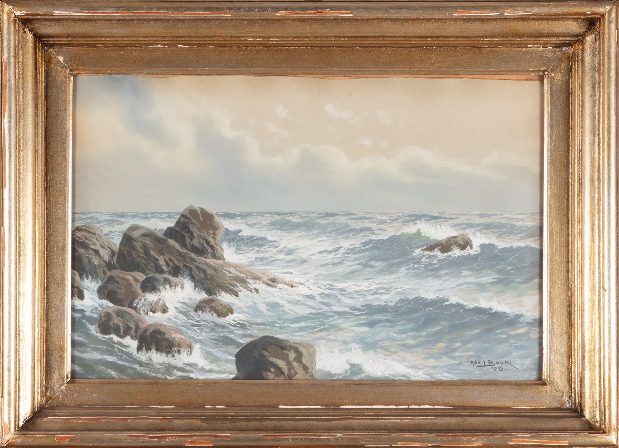 Adolf Bock | Rantatyrskyjä (1919) | MutualArt