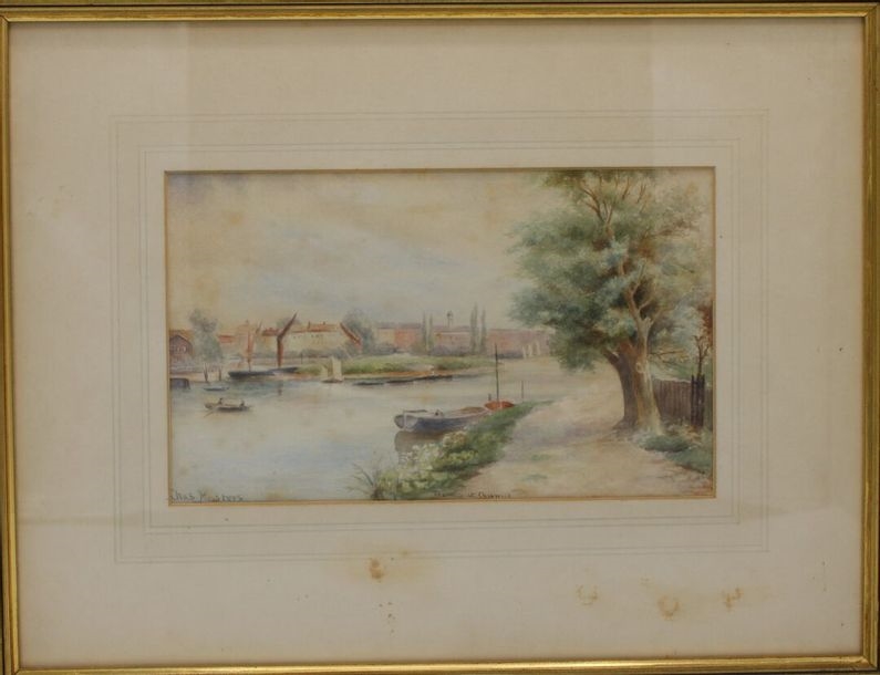Charles Masters | Thames at Chiswick (Early 20th Century) | MutualArt