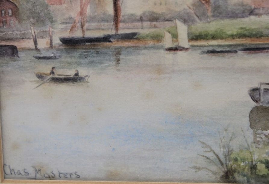 Charles Masters | Thames at Chiswick (Early 20th Century) | MutualArt