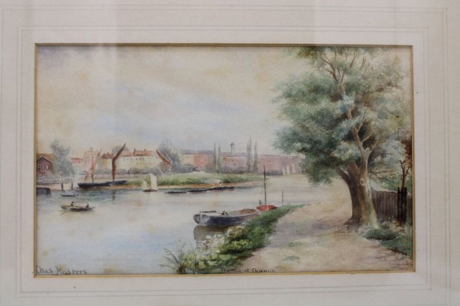 Charles Masters | Thames at Chiswick (Early 20th Century) | MutualArt