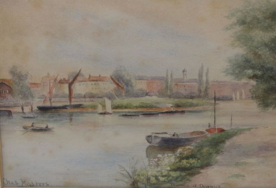 Charles Masters | Thames at Chiswick (Early 20th Century) | MutualArt