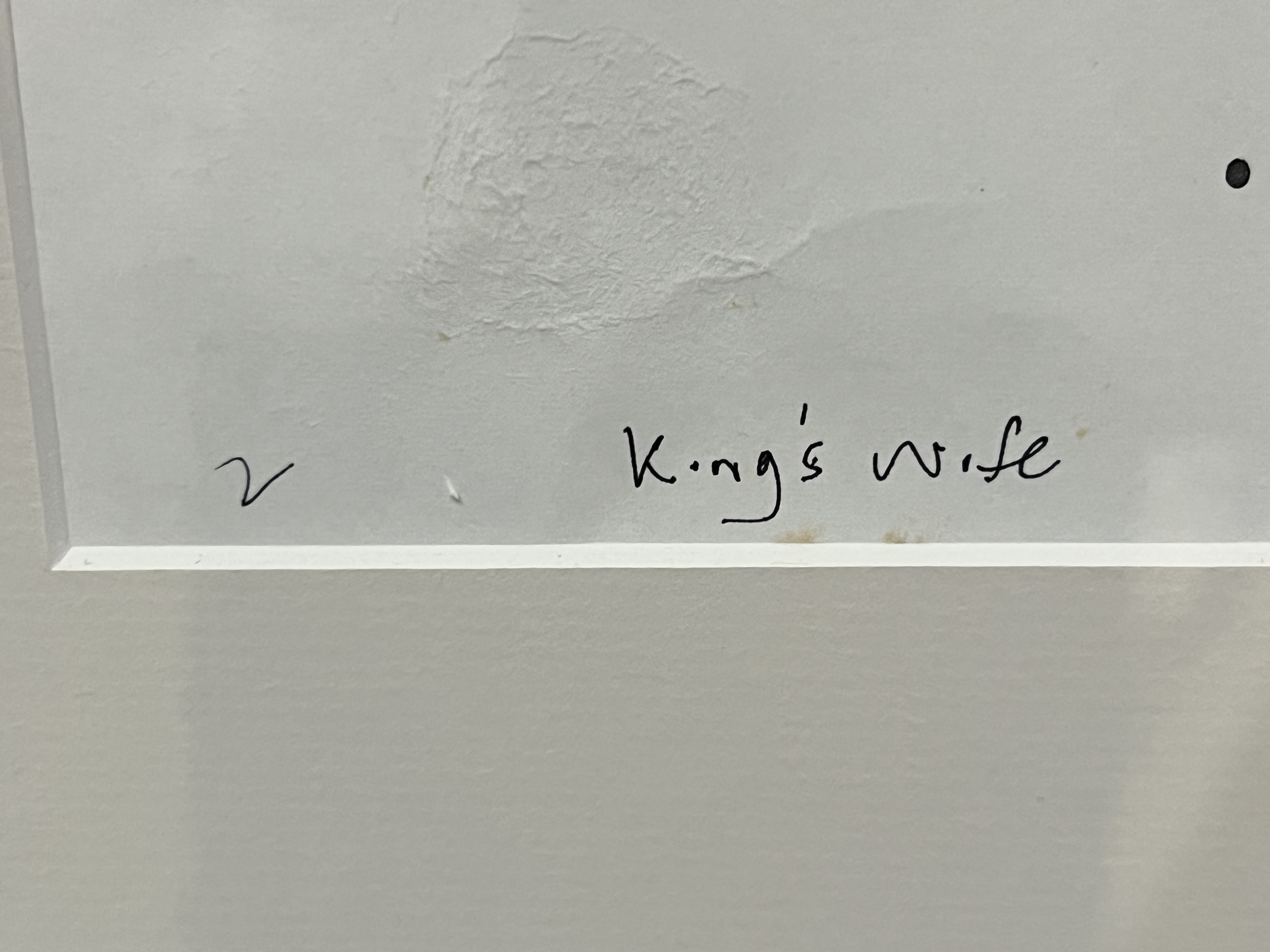 Ben Quilty | Kings Wife Stu?s arse verso | MutualArt