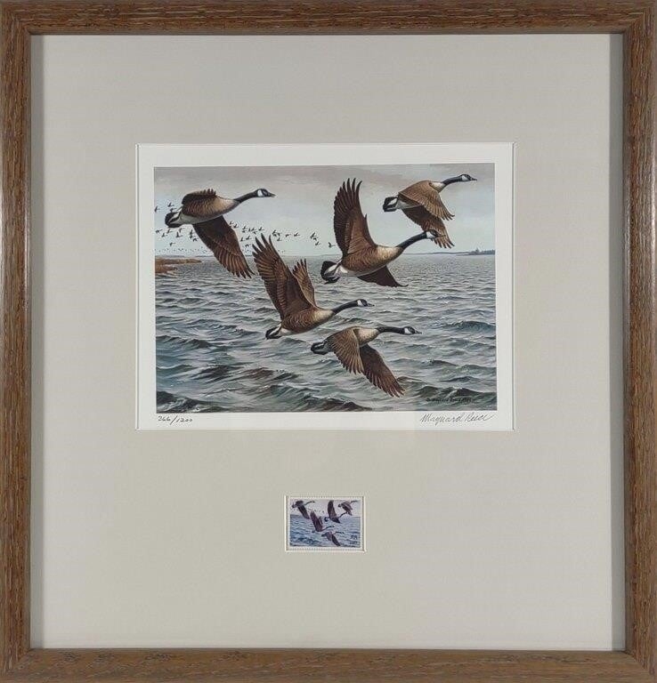 Maynard Reece | Maynard Reece Signed 1984 Chesapeake Bay Stamp (1984 ...