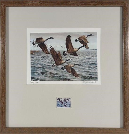 Maynard Reece | Maynard Reece Signed 1984 Chesapeake Bay Stamp (1984 ...