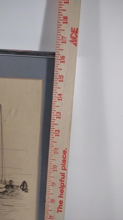 William Bridges | Will Bridges Signed Baltimore Inner Harbor Print ...