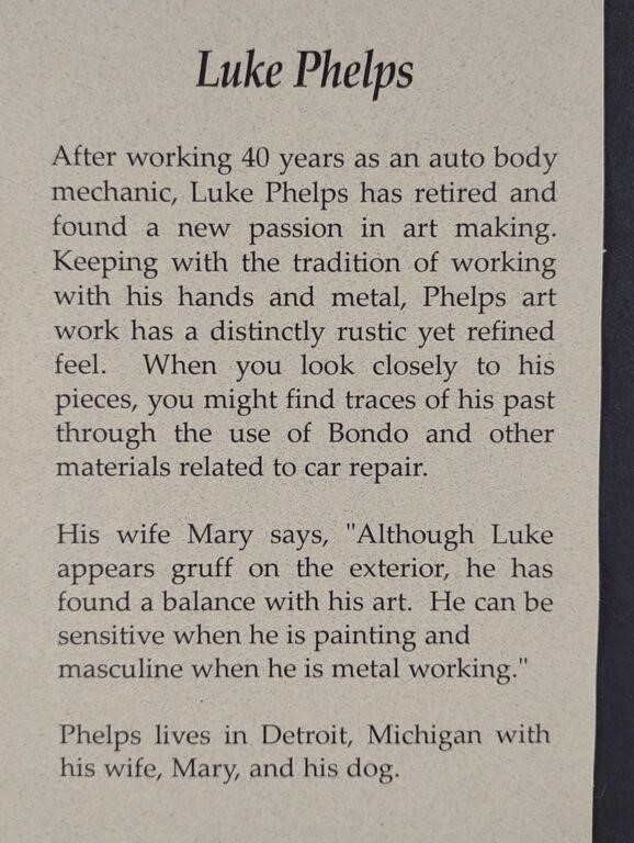 Luke Phelps | Luke Phelps Metal Canvas Art | MutualArt