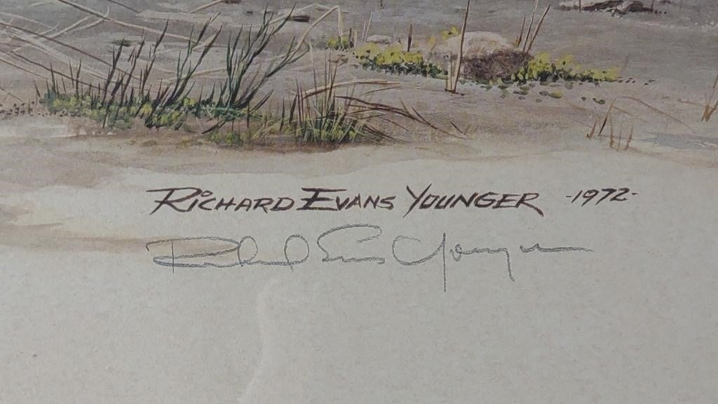 Richard Evans Younger | Richard Evans Younger Signed Cheetah Print | MutualArt