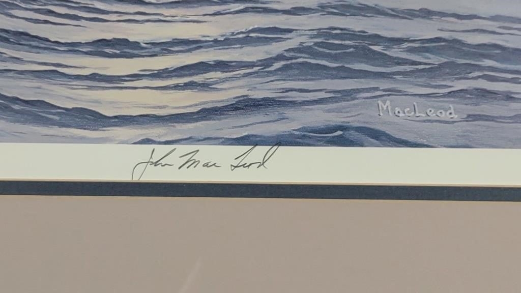 John MacLeod | John P. Macleod Signed Numbered Sailboat Print | MutualArt