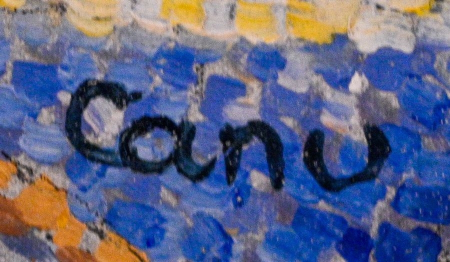 Yvonne Canu | The port of Collioure | MutualArt