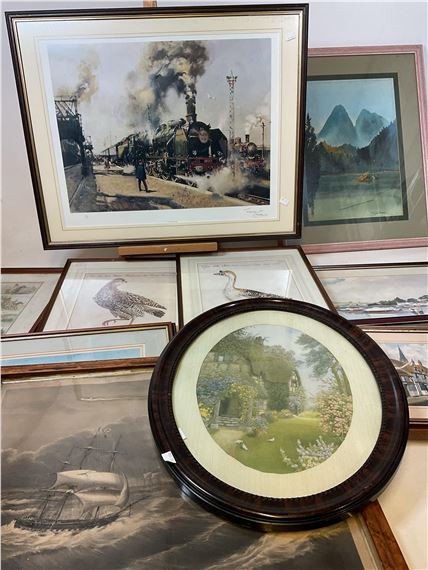 Terence Cuneo | A group of decorative prints including a signed Terence ...