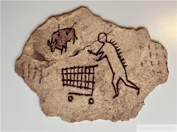 Banksy | Peckham Rock Postcard (2018) | MutualArt