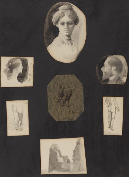 Emile Louis Thivier | Etudes | MutualArt