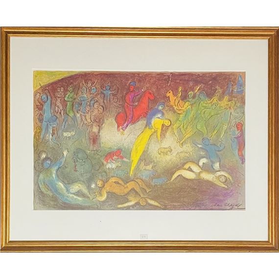 Marc Chagall | LA CHEVAUCHEE | MutualArt