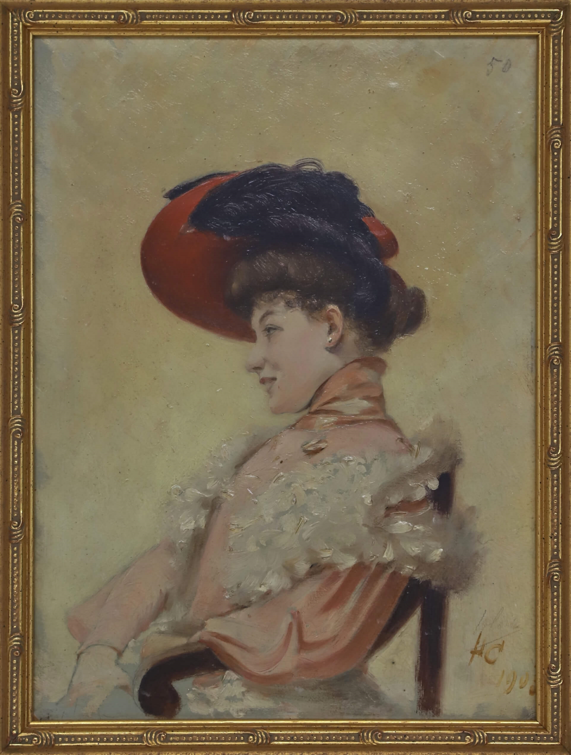 Paul César Helleu | Portrait, 1908 ? (1908) | MutualArt