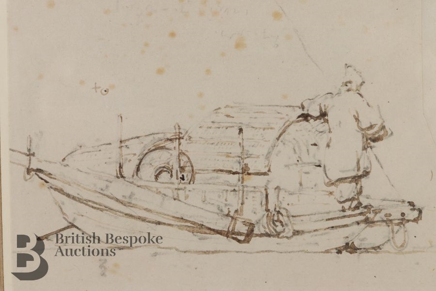 George Chinnery | a figure Tanka boat woman | MutualArt