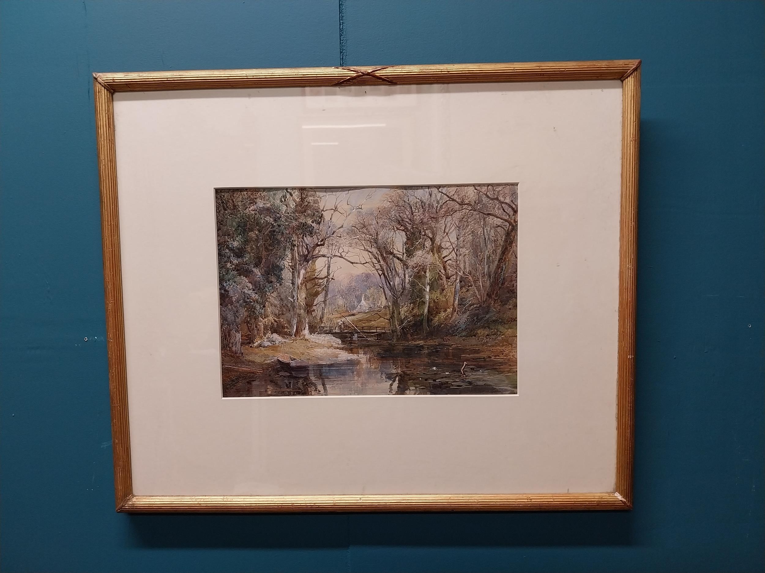 Charles Branwhite | The Mill Pool in Winter | MutualArt