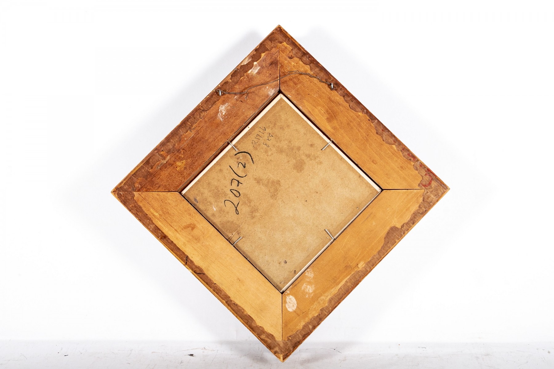 Joseph Collazzi | Depicting a white cottage with a red roof next to a ...