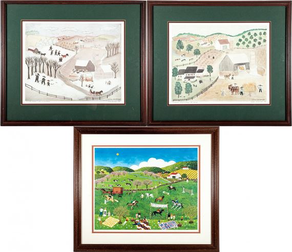 Christian Newswanger | Summer Hay Making in Amishland | MutualArt