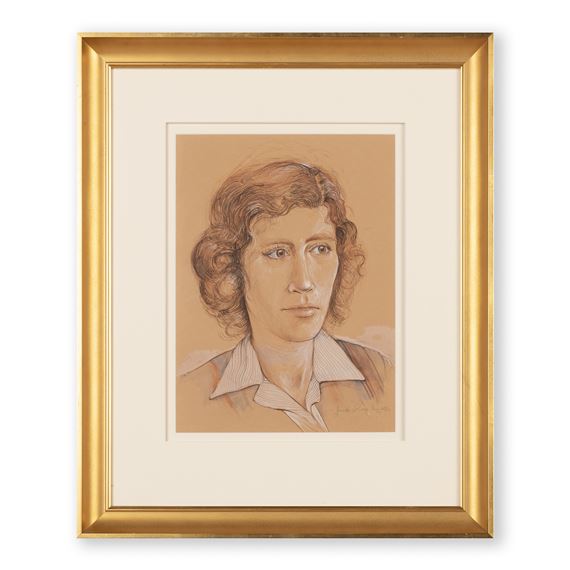 Fred Ross | Portrait of Virginia Campbell (Niece to Ted Campbell) (1946 ...