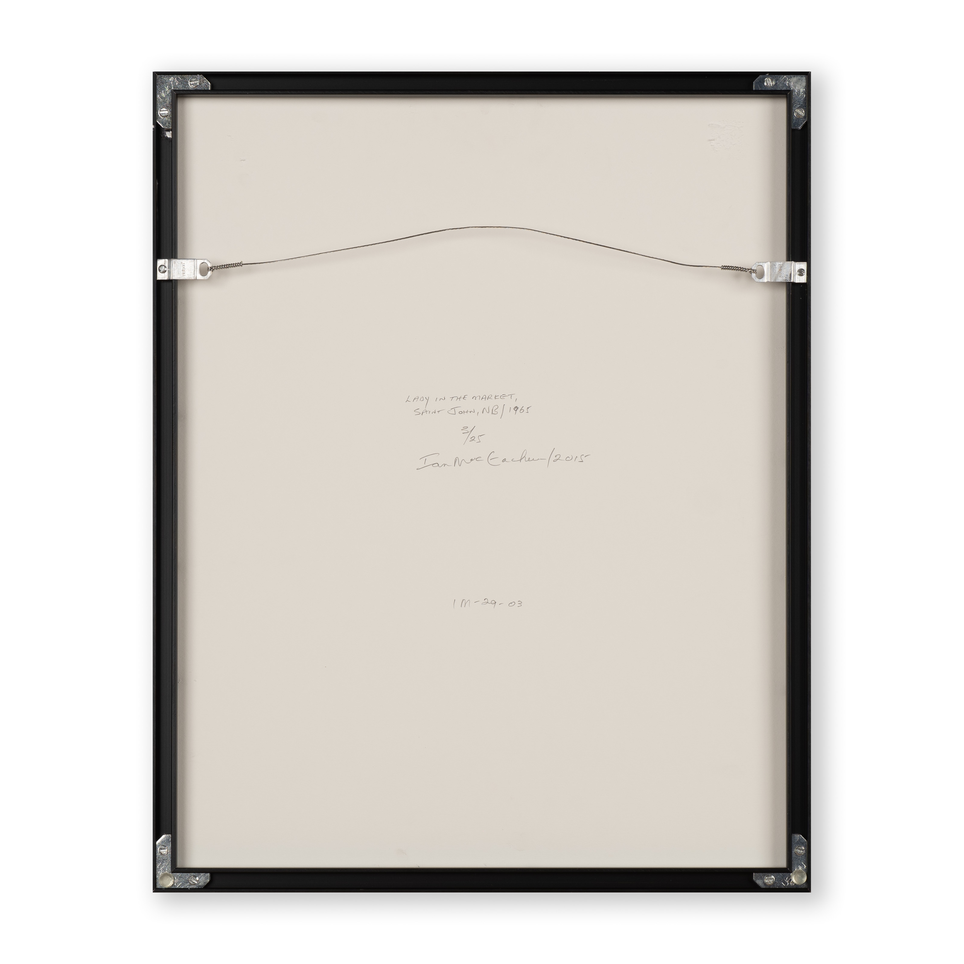 Ian MacEachern | Lady in the Market (1965) | MutualArt