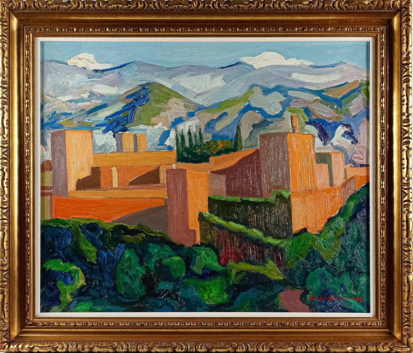 Pere Brull Carreras | Paisaje con arquitectura | MutualArt