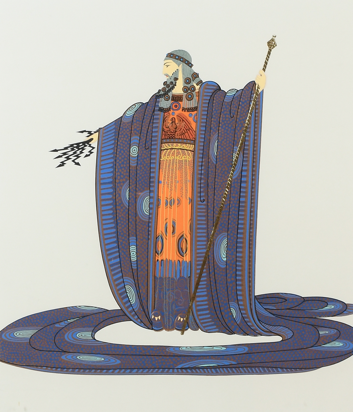 Erté | Fish Bowl | MutualArt