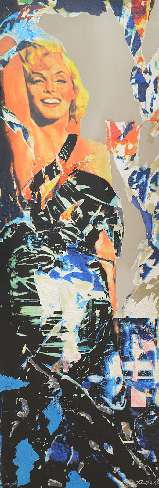 Mimmo Rotella | Marilyn | MutualArt