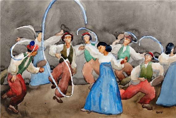 Lev Simak | Tanečnice (1961) | MutualArt