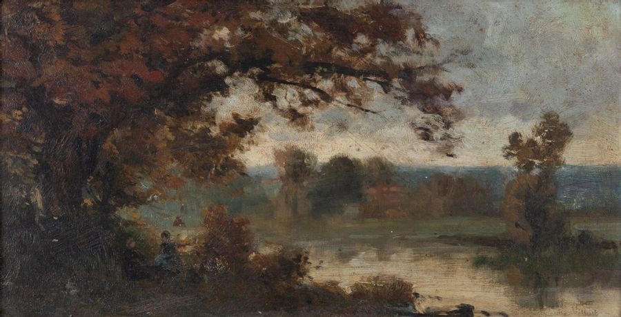 Alphonse Combe-vellvet | River landscape | MutualArt