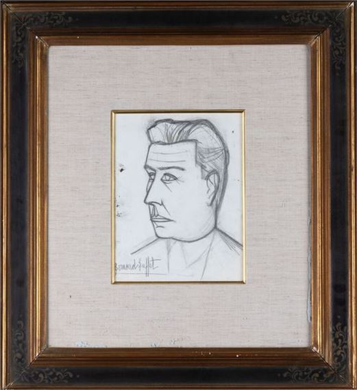 Bernard Buffet | Portrait of Jacques Duhamel | MutualArt
