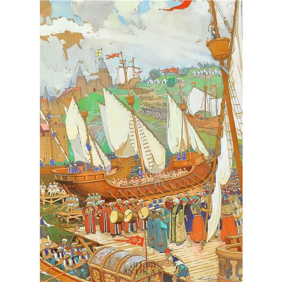 Naci Kalmukoglu | İstanbul’un Fethi | MutualArt