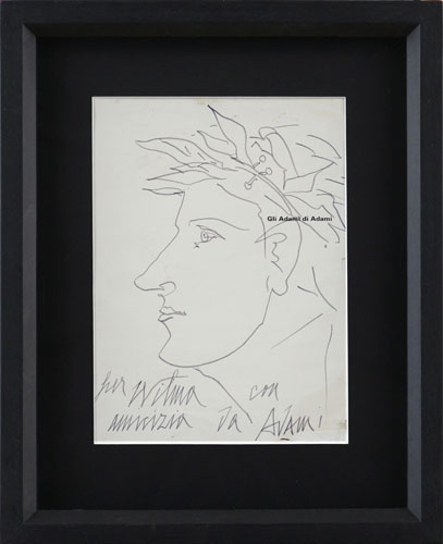 Valerio Adami | Dante | MutualArt