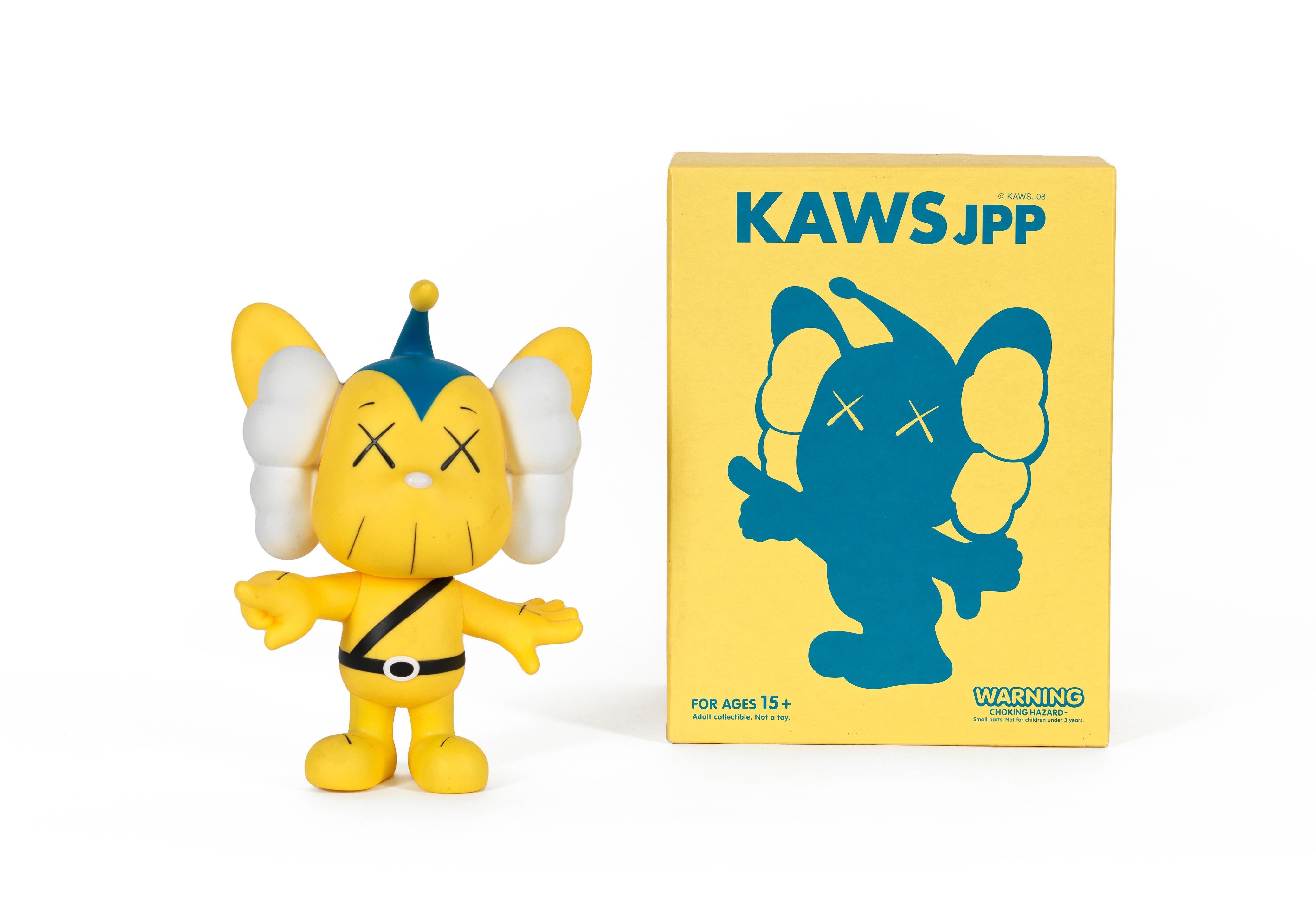 KAWS | KAWS JPP (Yellow and Black) (2008) | MutualArt