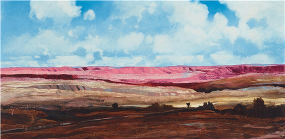 Bruce Carlton Nowlin | Western Landscape | MutualArt