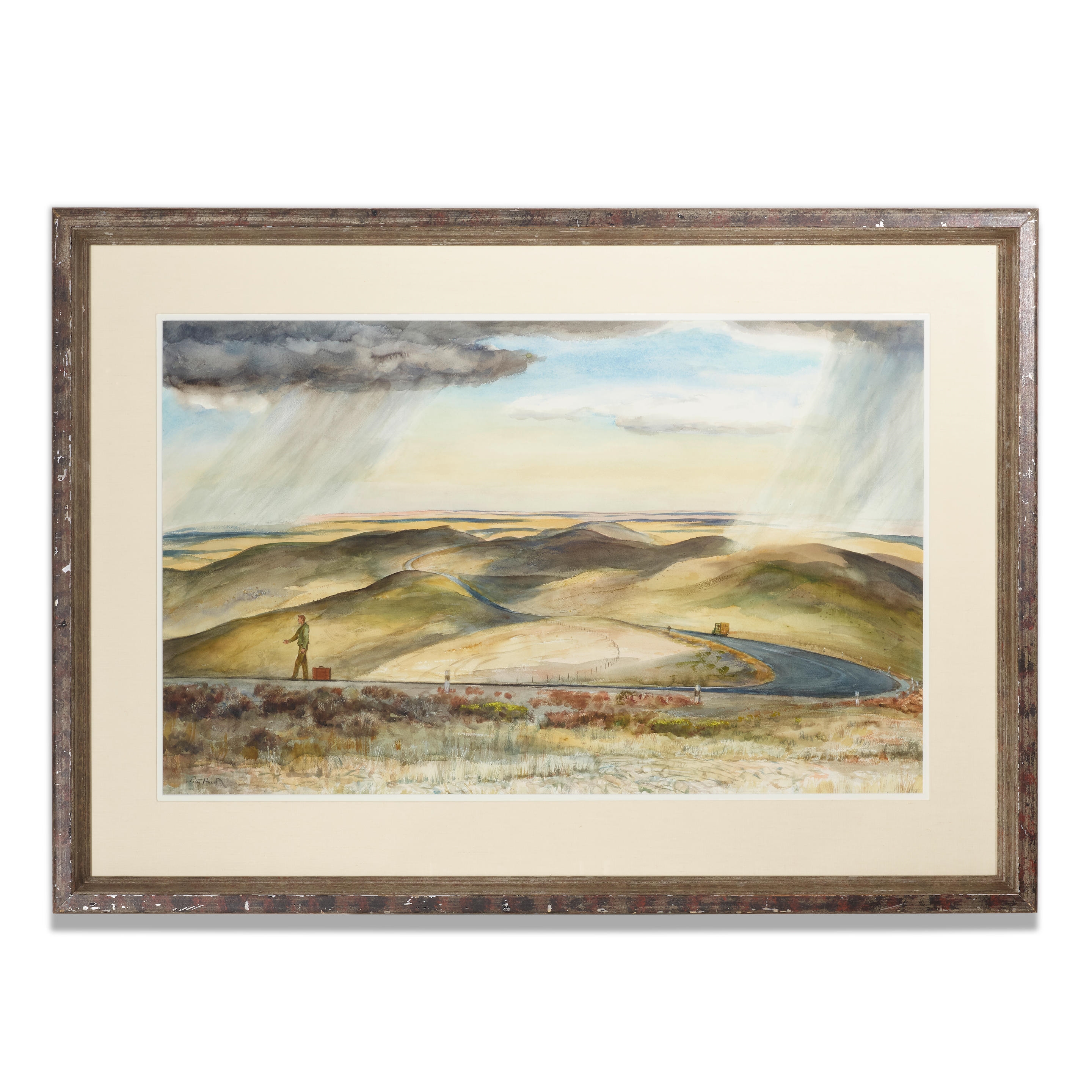 Peter Hurd | Alone on Border Hill | MutualArt