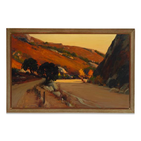 Alfred R. Mitchell | Road Along a Riverbed | MutualArt