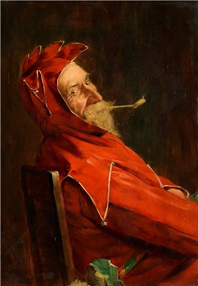John Watson Nicol | The jester (1878) | MutualArt