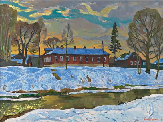 Yuri Matushevski | Evening (1972) | MutualArt