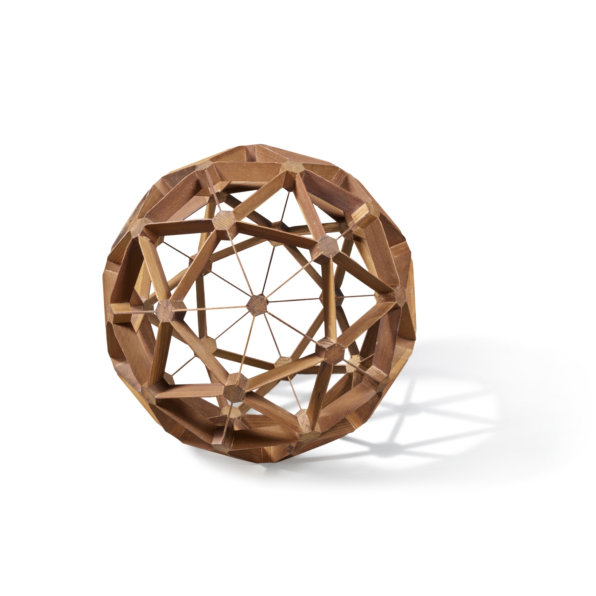 American School, 20th Century | An American Stained Wood Geodesic ...