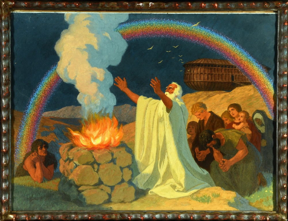 Gebhard Fugel | Das Opfer Noahs | MutualArt