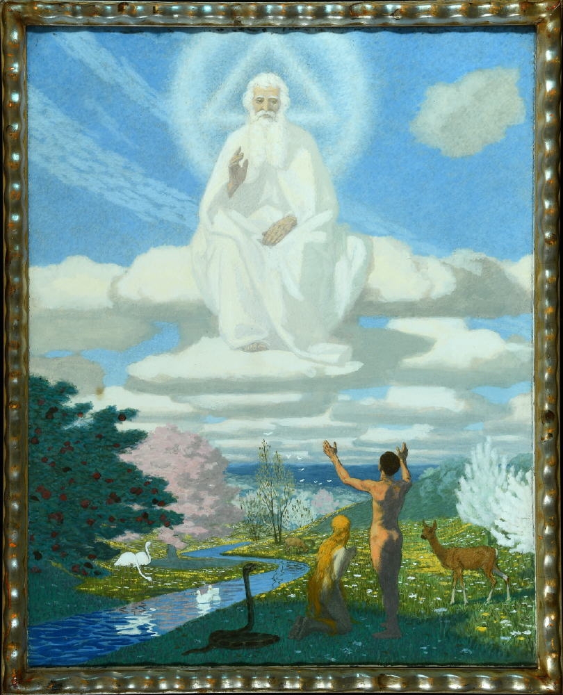 Gebhard Fugel | Adam und Eva im Paradies | MutualArt