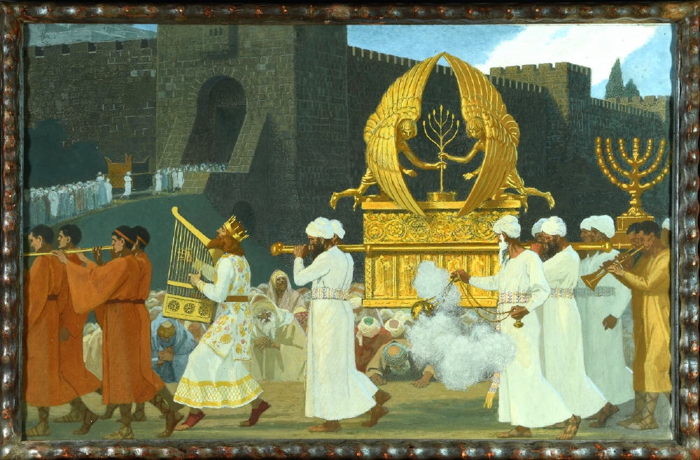Gebhard Fugel | Davids Einzug in Jerusalem mit der Bundeslade | MutualArt