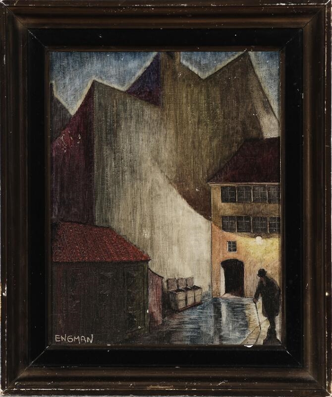 Harald Rudyard Engman | Town | MutualArt